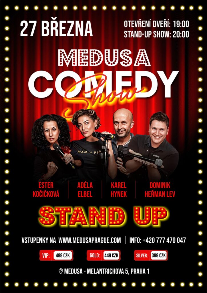 Medusa Comedy Show - Medusa Prague | Medusa Prague